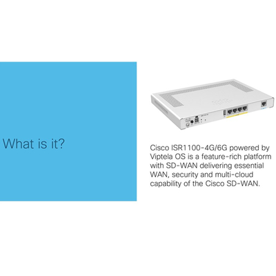 ISR1100-6G Cisco 1100 Series Integrated Services Routers - Buy Product ...